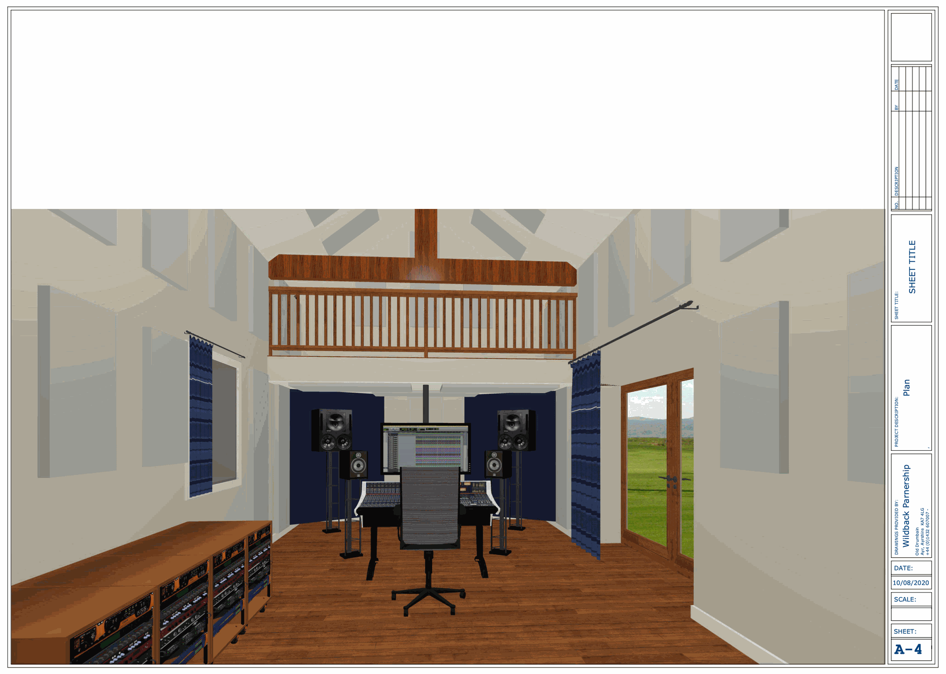 Barn Conversion Recording Studio | Fluid Audio Designs