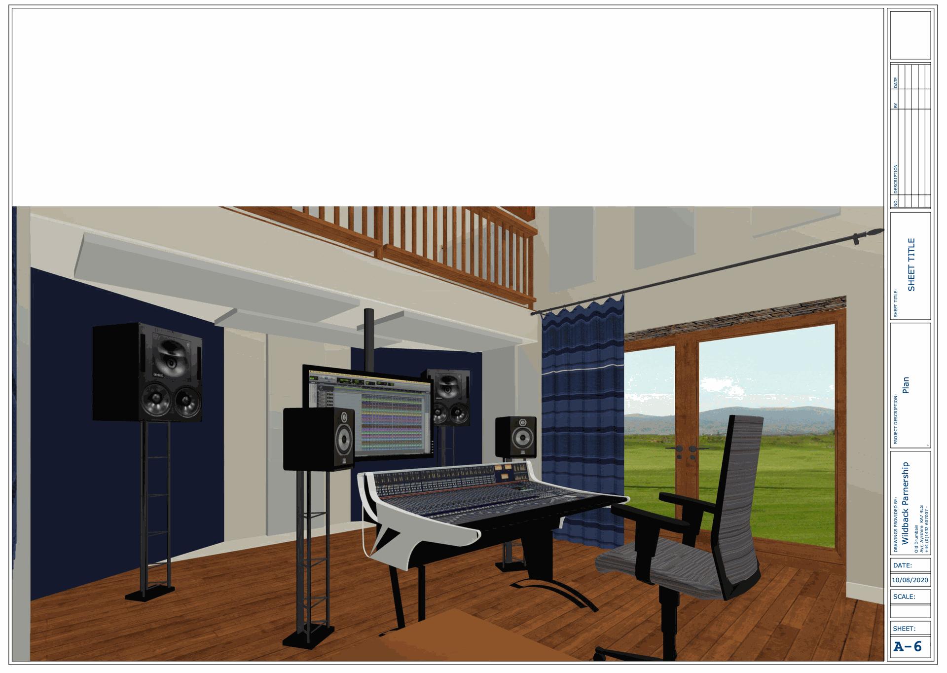 Barn Conversion Recording Studio | Fluid Audio Designs